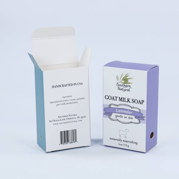 Eco Friendly Foldable Soap Box Printing Custom Soap Boxes With Logo ...